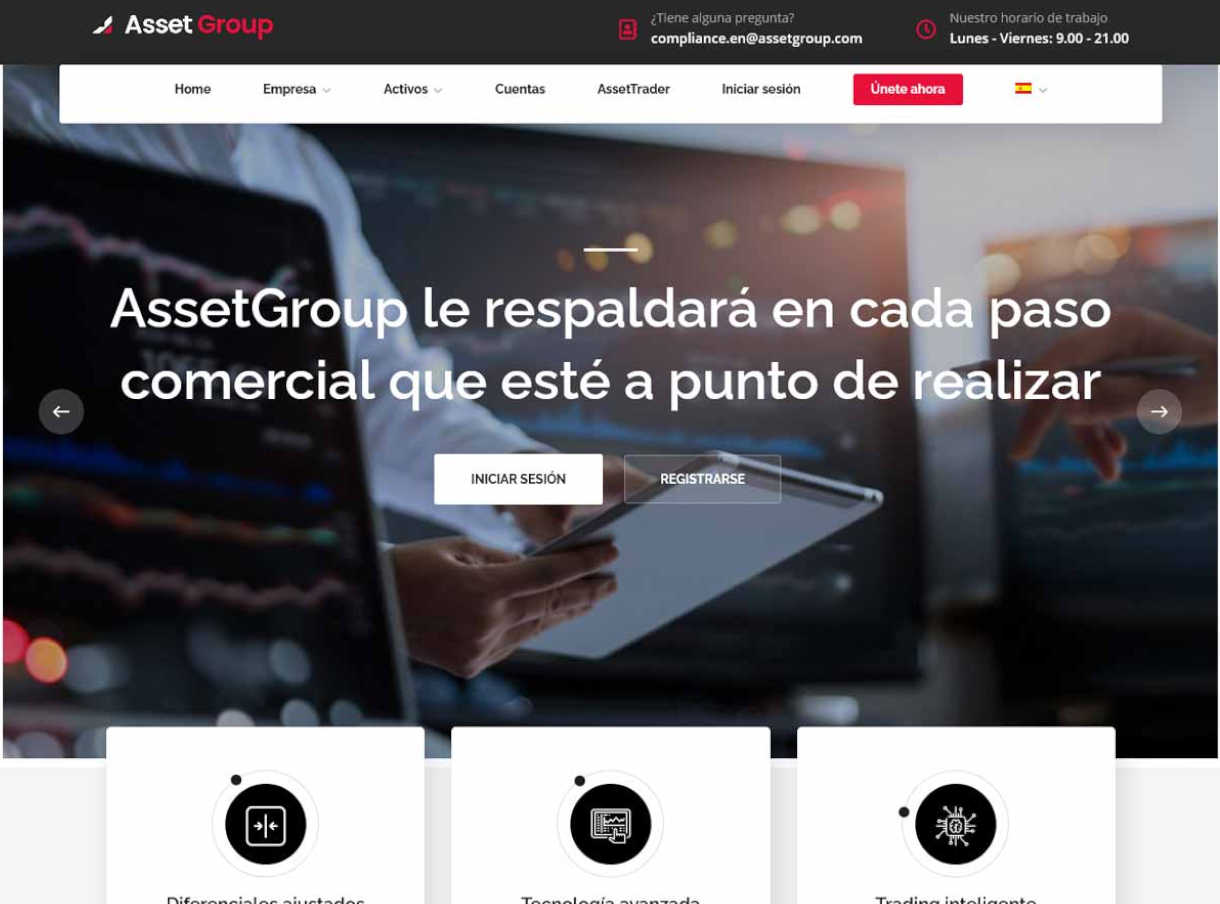 AssetGroup: opiniones y reseña 2022. ¿Es fiable? - ReviForex