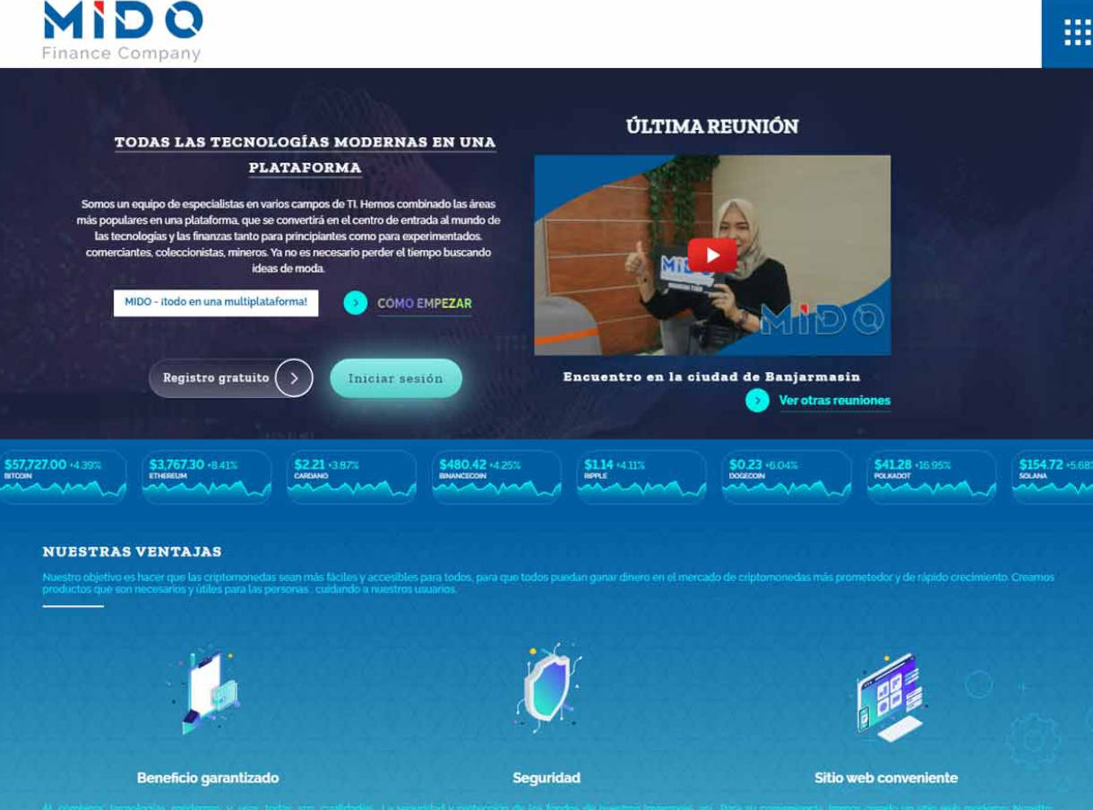 MIDO Finance: opiniones y reseña 2022. ¿Es fiable? - ReviForex