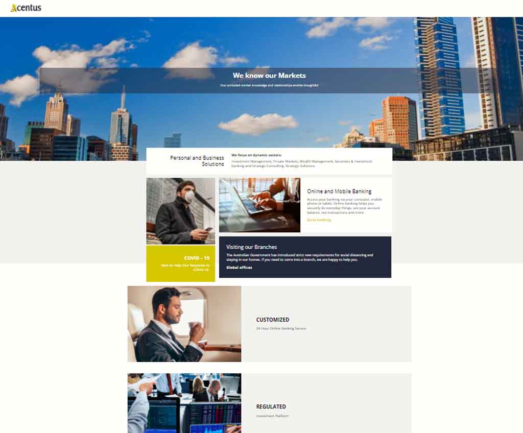 Acentus: opiniones y reseña 2022. ¿Es fiable? - ReviForex