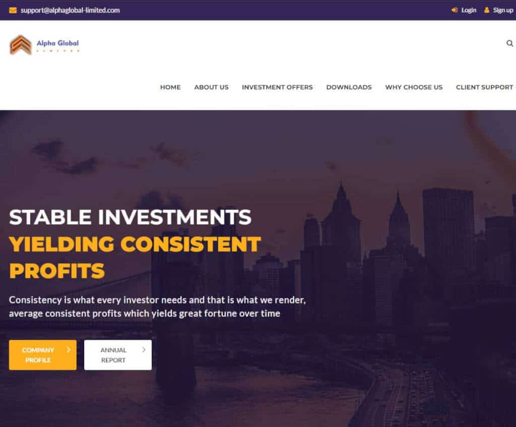 Alpha Global Limited: opiniones y reseña 2022. ¿Es fiable? - ReviForex