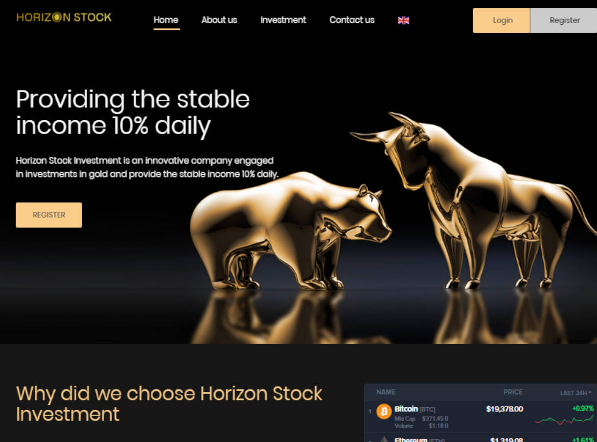 Horizon Stock Investment: opiniones y reseña 2022. ¿Es fiable? - ReviForex