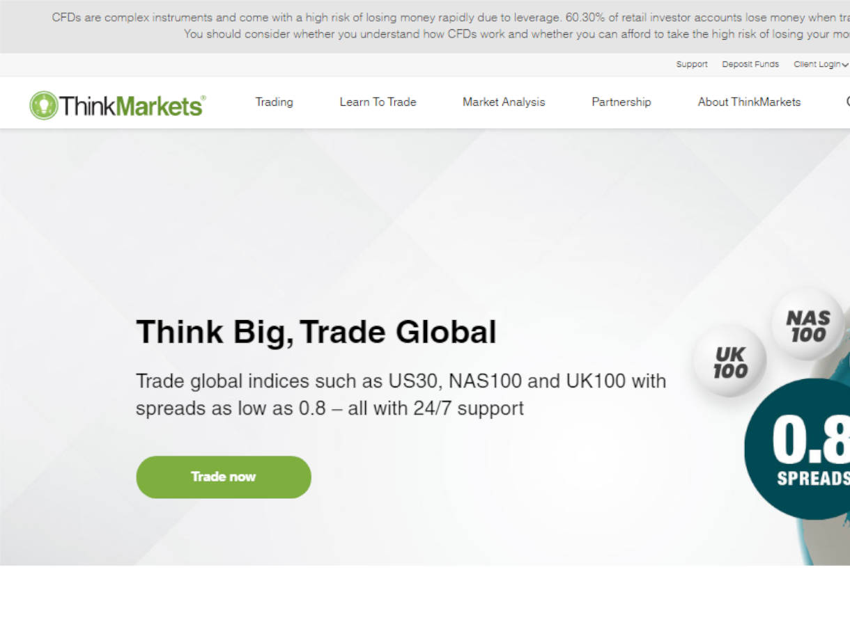 ThinkMarkets: opiniones y reseña 2022. ¿Es fiable? - ReviForex