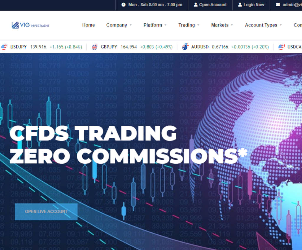 VIG Investment: opiniones y reseña 2022. ¿Es fiable? - ReviForex