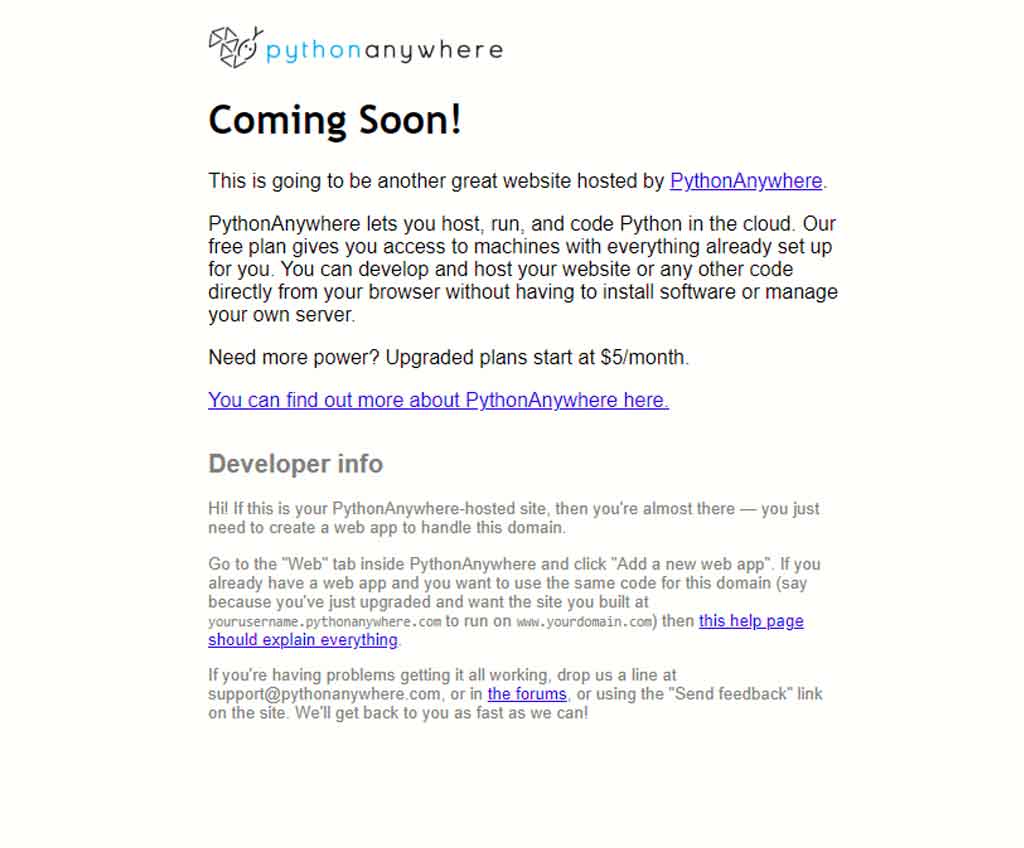 PythonAnywhere: opiniones y reseña 2022. ¿Es fiable? - ReviForex