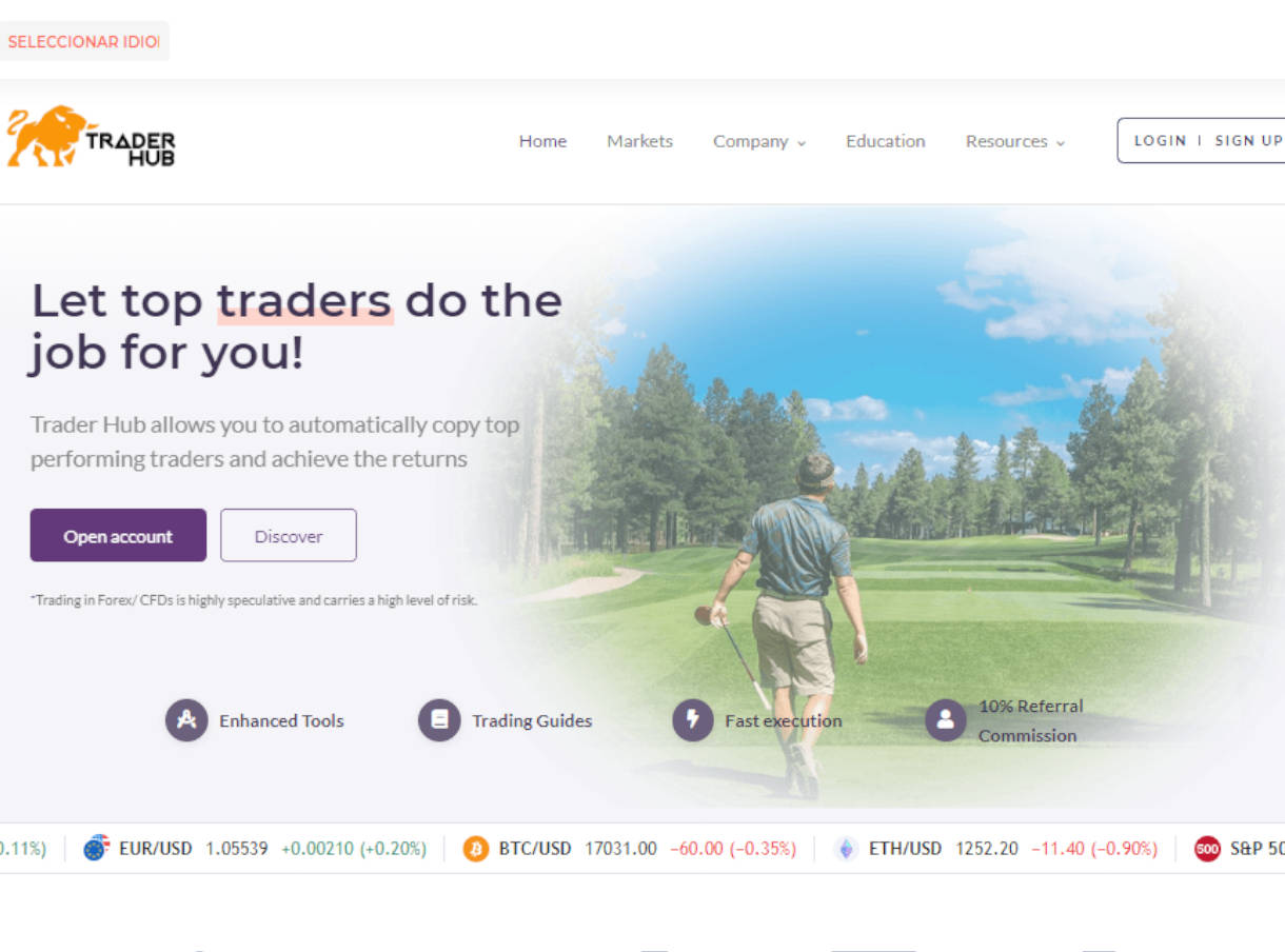 Trader Hub LLC: opiniones y reseña 2022. ¿Es fiable? - ReviForex