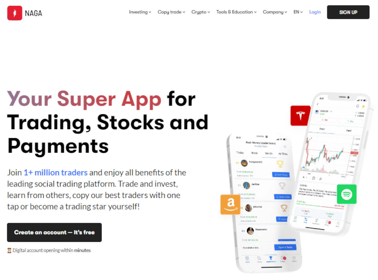 NAGA: opiniones y reseña 2023. ¿Es fiable? - ReviForex