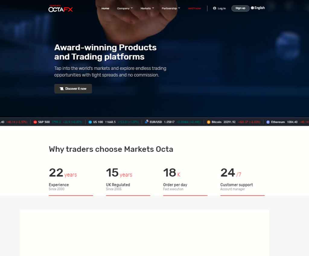 Markets Octa: opiniones y reseña 2022. ¿Es fiable? - ReviForex